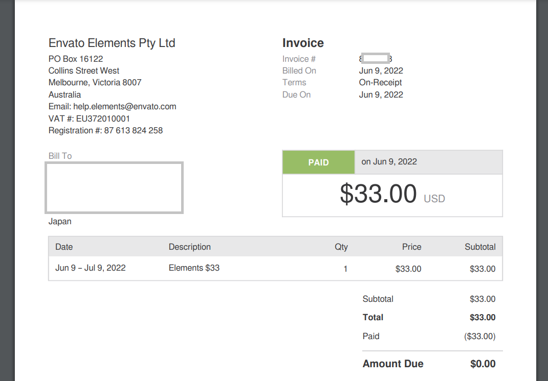 EnvatoElementsの料金は日本円でいくら？消費税も請求されるのか？ | Beo Style（ビオスタイル）｜自分で選び、自分で生きる ...